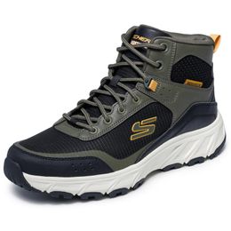 Skechers Trekkingschuh »HILLCREST 2.0« Schnürboots, Freizeitschuh, wasserabweisend oliv-schwarz 43 43 Robuster Begleiter für Wanderungen,...