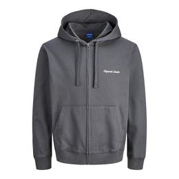 Jack & Jones PlusSize Jack & Jones Plussize Herren Jack & Jones PlusSize Kapuzensweatshirt &raquo;JORNORREBRO EMB SWEAT ZIP HOOD PLS&laquo; 4XL