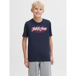 Jack & Jones JACK & JONES JUNIOR T-Shirt »JJURBAN TEE SS CREW NECK JNR« Sky Captain 152 152 T-Shirt von Jack & Jones Junior