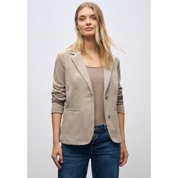 Street One Damen Street One Kurzblazer mit Reverskragen und aus Cord 34