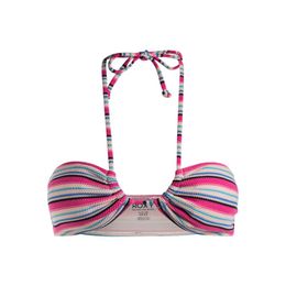 Roxy Bandeau-Bikini-Top »Paraiso Stripe« Brazilian Sand Paraiso Stripeh XXL - Cup B Cup B XXL Kollektion: „Paraiso Stripe"-Kollektion