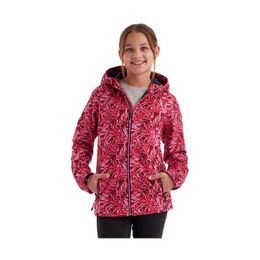 Killtec Softshelljacke &raquo;M&auml;dchen Softshelljacke Print&laquo; Wasserdicht, windabweisend, atmungsaktiv, modischer Print himbeere 128 128 Kinder...