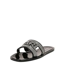 K by KARL LAGERFELD Karl Lagerfeld Pantolette Damen Größe 39 schwarz / silber