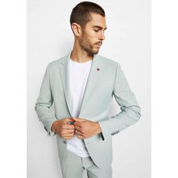 Anzugsakko Cinque "CIMONOPOLI", Herren, Gr. 48, gr&uuml;n (hellgr&uuml;n), Web, Obermaterial: 53% Polyester, 43% Schurwolle, 4% Elasthan, slim fit h&uuml;ftbedeckend, mit Kn&ouml;pfen, Sakkos