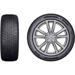 Bridgestone Winterreifen "Bridgestone", 235mm / 45 % R 17 97V XLschwarz, Autoreifen