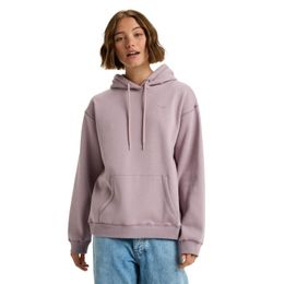 Kapuzensweatshirt Roxy "Surf Stoked Brushed", Damen, Gr. L, nirvana, 60% Baumwolle, 40% Polyester, Sweatshirts