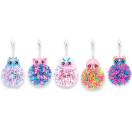 Kreativset NEBULOUS STARS "Nebulous Stars, Pom-Pom Animoulous", bunt, Kreativsets, Kinder