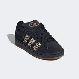 Sneaker adidas originals "CAMPUS 00S KIDS", Gr. 36, core schwarz, wonder weiß, trace braun, Synthetik, Textil, Schuhe