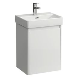 Laufen Waschtischunterschrank BASE 2.0 320x422x515 1 T&uuml;r links m. Griffmulde f.WT H815961 wei&szlig; glzd, H4112211082611