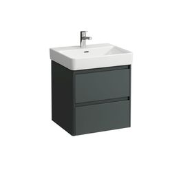 Laufen Waschtischunterschrank BASE 2.0 446x521x515 2 Schubl m. Griffmulde f.WT H810962 verkehrsgrau, H4112421082661