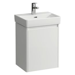 Laufen Waschtischunterschrank BASE 2.0 320x422x515 1 T&uuml;r links m. Griffmulde f.WT H815961 wei&szlig; matt, H4112211082601