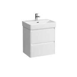 Laufen Waschtischunterschrank BASE 2.0 361x521x515 2 Schubl m. Griffmulde f.WT H818958 wei&szlig; matt, H4 H4112521082601