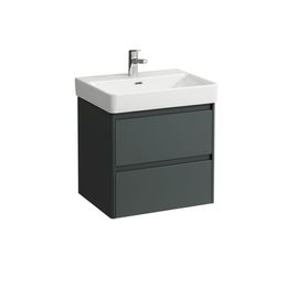 Laufen Waschtischunterschrank BASE 2.0 446x572x515 2 Schubl m. Griffmulde f.WT H810963 verkehrsgrau, H4112721082661