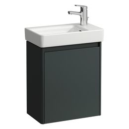 Laufen Waschtischunterschrank BASE 2.0 262x454x522 1 T&uuml;r m. Griffmulde f.WT H815954 verkehrsgrau, H4 H4112321082661