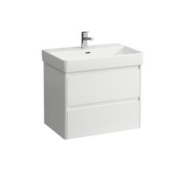 Laufen Waschtischunterschrank BASE 2.0 446x669x515 2 Schubl m. Griffmulde f.WT H810967 wei&szlig; glzd, H4 H4112921082611