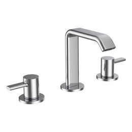 Laufen 3-Loch Waschtischmische MEDA Festauslauf Ausladung 110 mm ohne Ablaufventil chrom HF506612100000