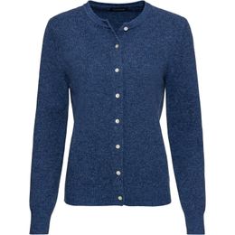 Highmoor Lambswool Cardigan Blau (Gr&ouml;&szlig;e: 44)