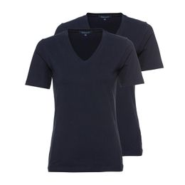 Highmoor T-Shirt, 2er-Pack Marine (Gr&ouml;&szlig;e: 46)