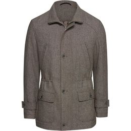 Highmoor Fischgrat-Outdoorjacke Braun/Grau (Gr&ouml;&szlig;e: 54)