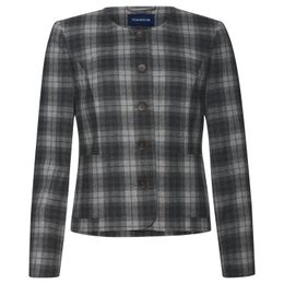 Highmoor Kurze Tweedjacke Grau (Größe: 46)