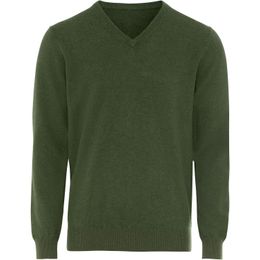Highmoor V-Pullover Grün (Größe: M)