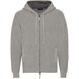 Highmoor Kapuzenstrickjacke Grau (Größe: 50)