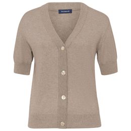 Highmoor Halbarm-Cardigan Beige-Melange (Gr&ouml;&szlig;e: 36)