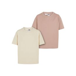 Urban Classics T-Shirt M&auml;dchen Gr&ouml;&szlig;e 146/152 sand / altrosa