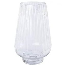 Tischvase my home "Cassia", transparent, H:31cm Ø:19cm, Glas, Vasen, aus Glas, mit wunderschönem Schliff, Höhe ca. 31 cm