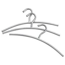 Kleiderbügel Inosign "TOPSELLER", grau (chromfarben), Metall, Kleiderbügel, (3 Stck.)