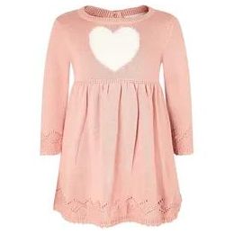 Sommerkleid happy girls "dress", Mädchen, Gr. 92, EURO-Größen, rosa (dusty rose), Stoff, Tüll, 100% Baumwolle, normal, Kleider