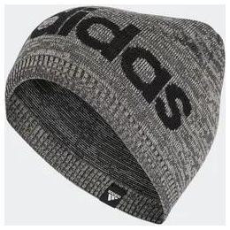 Baseball Cap Adidas PERFORMANCE "DAILY BEANIE LT", Herren, grau (dunkelgrau heather, schwarz), Obermaterial: 100% Polyacryl, sportlich, Caps, Beanie