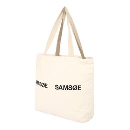 Samsøe & Samsøe Samsøe Samsøe Shopper 'Frinka' Damen Größe One Size schwarz / naturweiß