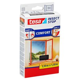 Tesa Fensterfliegengitter 'Comfort' anthrazit 130 x 130 cm