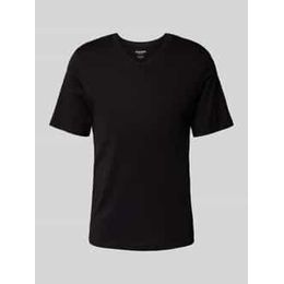 Jack & Jones T-Shirt mit V-Ausschnitt Modell 'ORGANIC BASIC'