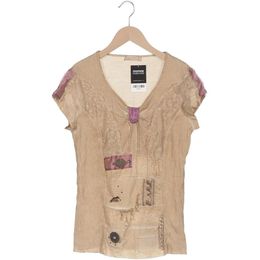 ELISA CAVALETTI T-Shirt Damen Größe L Second Hand beige