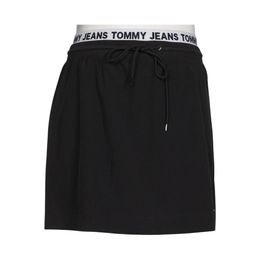 Tommy Jeans Rock Damen Größe L Second Hand schwarz