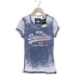 Superdry T-Shirt Damen Größe S Second Hand hellblau