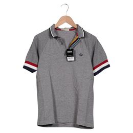 Fred Perry Poloshirt Herren Gr&ouml;&szlig;e M Second Hand grau