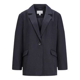 TEESHOPPEN Blazer Damen Gr&ouml;&szlig;e 42 navy / hellgrau