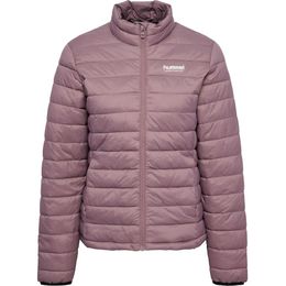 Hummel Sportjacke 'Blown' Damen Größe M mauve / weiß