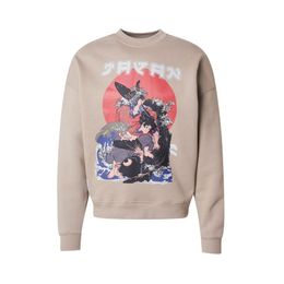Alpha Industries Sweatshirt 'Japan Warrior' male Beige size M