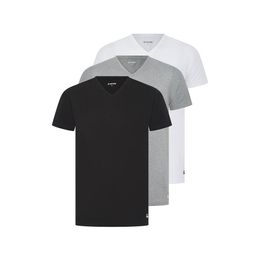 G-Star Raw G-STAR T-Shirt Herren Gr&ouml;&szlig;e XXL graumeliert / schwarz / wei&szlig;