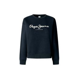 Pepe Jeans Sweatshirt 'Baddy' Damen Größe M navy / weiß