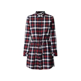 Pepe Jeans Kleid 'Marina' Damen Größe 36 marine / rot / weiß Winterkleid