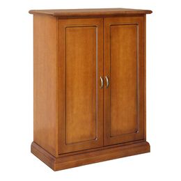Pharao24.de Schuhschrank Nussbaumfarben im klassischen Stil 106 cm hoch