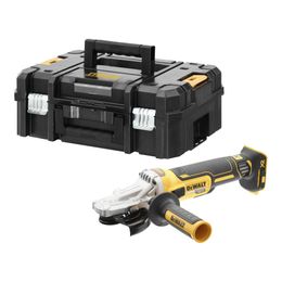 Dewalt DCG405FNT-XJ Akku-Flachkopf-WKS 125mm mit 18V und b&uuml;rstenlosem Motor, Solo-Version ohne Akku und Ladeger&auml;t)