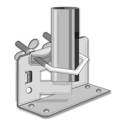 Televes Mastfu&szlig; MAFU 60Z ; Unex (X2168)