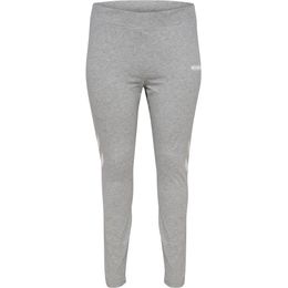 Hummel Leggings 'Legacy' Damen Gr&ouml;&szlig;e XXXL hellgrau / wei&szlig;