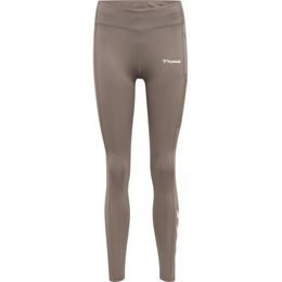 Hummel Sporthose 'Chipo' Damen Gr&ouml;&szlig;e XL mokka / wei&szlig;